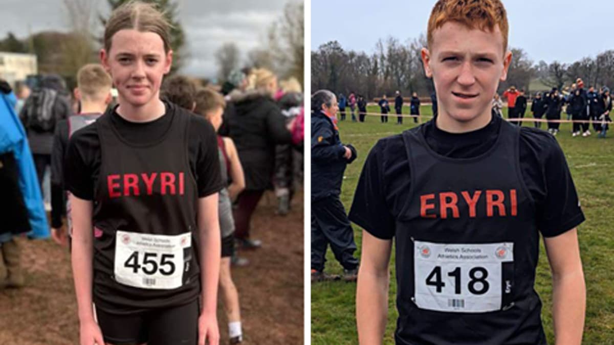 Anna and Cai impress at Welsh Schools Cross Country Championships | cambrian-news.co.uk